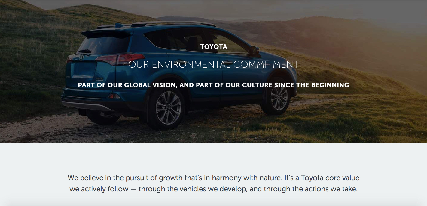 Toyota Canada website overhaul: Hybrid Innovation – KARI BEAUCHAMP ...